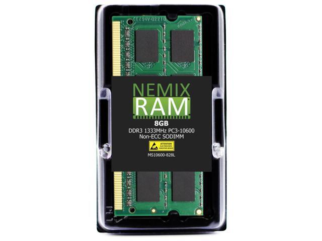 Click here for NEMIX RAM 8GB (1X8GB) DDR3 1333MHZ PC3-10600 2Rx8... prices