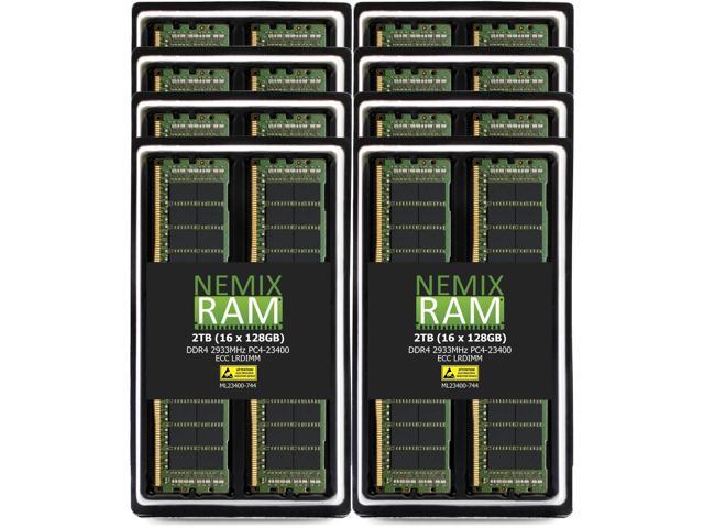 Click here for NEMIX RAM 2TB (16X128GB) DDR4 2933MHZ PC4-23400 4R... prices