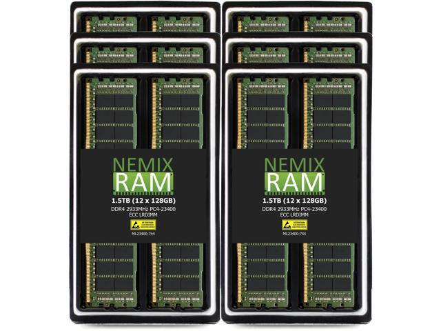 Click here for NEMIX RAM 1.5TB (12X128GB) DDR4 2933MHZ PC4-23400... prices