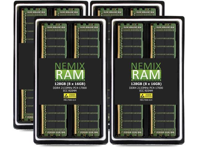 Click here for NEMIX RAM 128GB (8X16GB) DDR4 2133MHZ PC4-17000 1R... prices