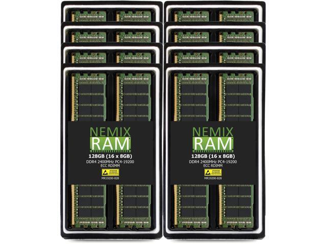 Click here for NEMIX RAM 128GB (16X8GB) DDR4 2400MHZ PC4-19200 2R... prices