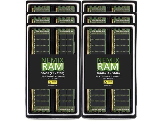 Click here for NEMIX RAM 256GB (8X32GB) DDR5 5600MHZ PC5-44800 2R... prices