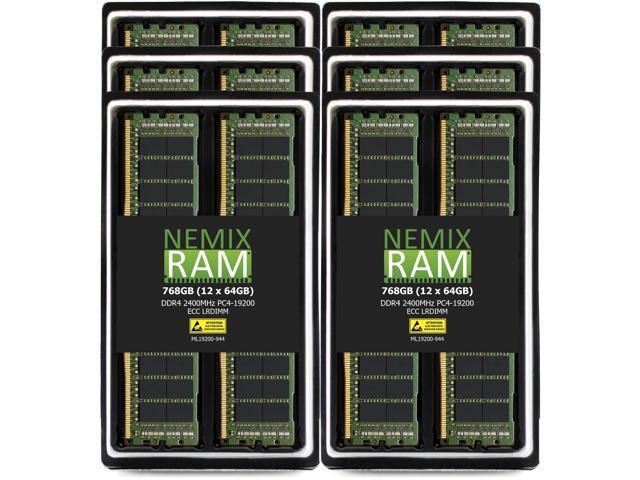 Click here for NEMIX RAM 384GB (6X64GB) DDR4 2400MHZ PC4-19200 4R... prices