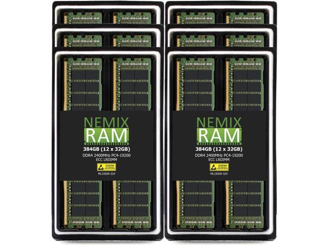 Click here for NEMIX RAM 768GB (12X64GB) DDR4 2400MHZ PC4-19200 4... prices
