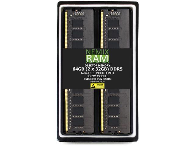 Click here for NEMIX RAM 64GB (2X32GB) DDR5 5600MHZ PC5-44800 2Rx... prices