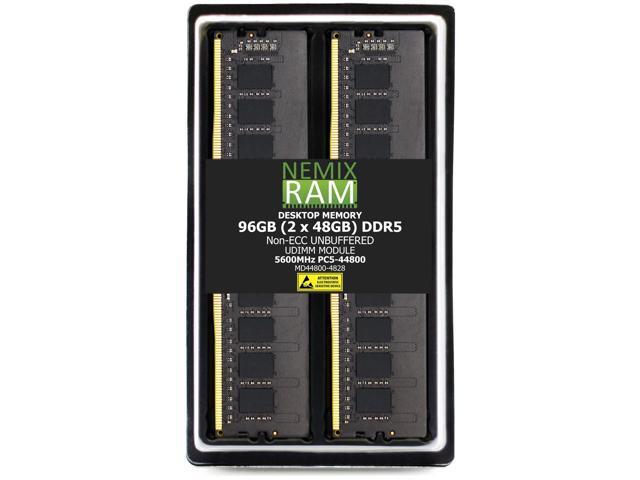 Click here for NEMIX RAM 96GB (2X48GB) DDR5 5600MHZ PC5-44800 2Rx... prices