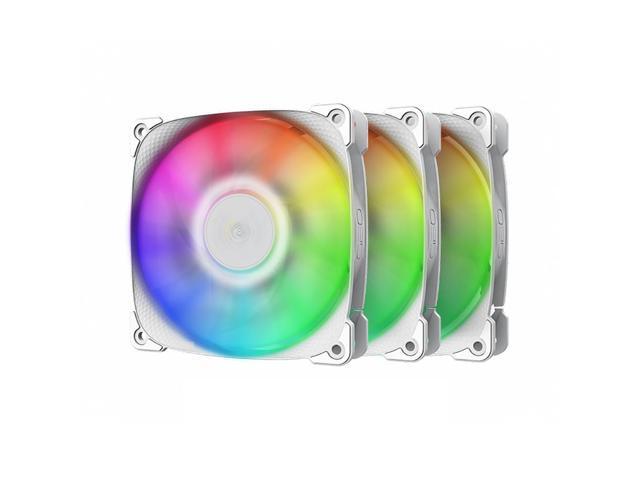 Click here for Geometric Future Squama 2501 RGB PWM Fan - White -... prices