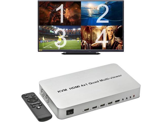 Click here for Expert Connect 4 Ports Quad HDMI KVM Multi-Viewer/... prices