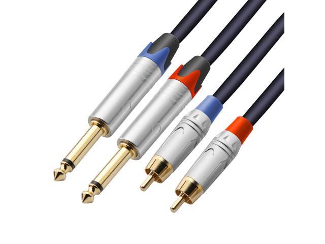 Click here for tisino RCA to 1/4 Cable  Dual RCA to Dual 1/4 inch... prices
