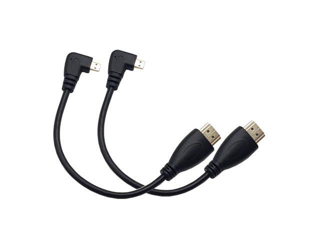 Click here for Seadream Angled Micro HDMI to HDMI Cable 2pcs 8 in... prices