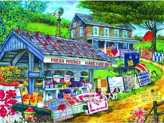 Click here for Handmade Quilts 1000 Piece Jigsaw Puzzle by SunsOu... prices