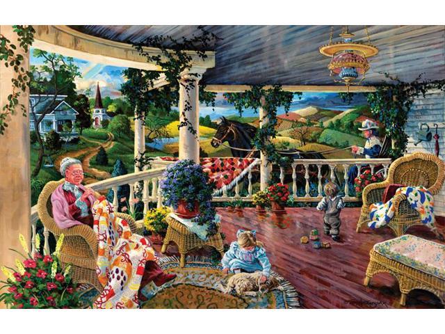 Click here for Afternoon with Grandma 1000 Piece Jigsaw Puzzle by... prices