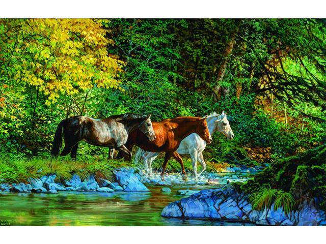Click here for Bear Creek Crossing 1000 Piece Jigsaw Puzzle by Su... prices