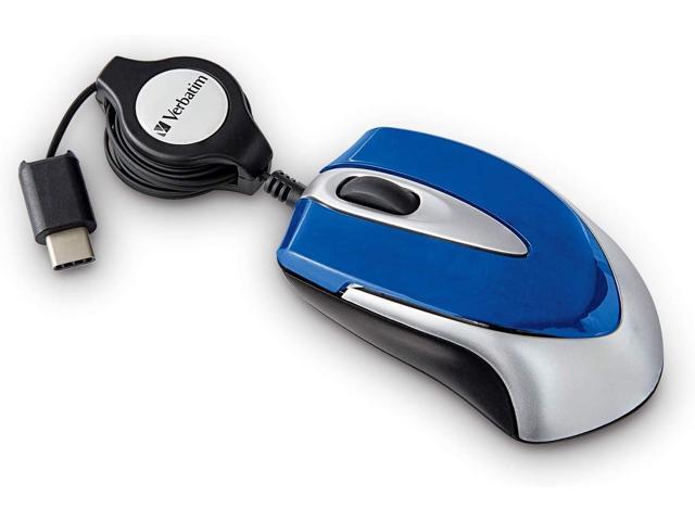 Click here for Verbatim USB-C Mini Optical Travel Mouse Blue prices