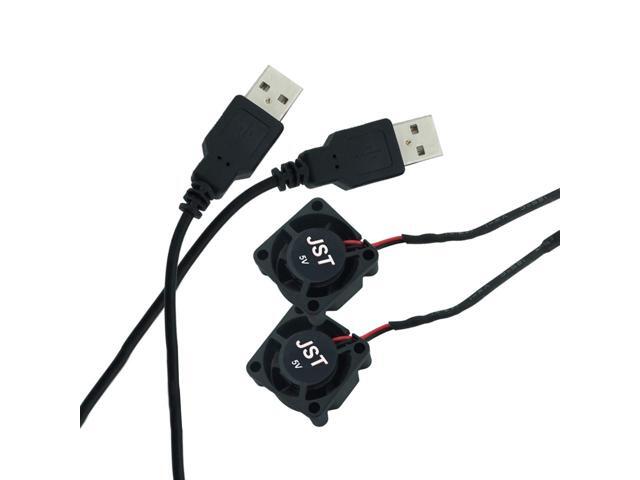 Click here for 2pcs USB 5V DC Fan 2510 Small 2 pin Cooling Cooler... prices