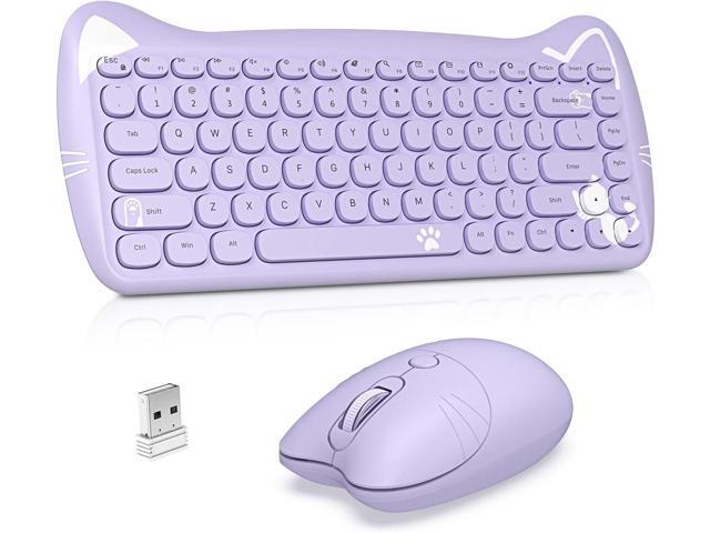 Click here for Wireless Keyboard Mouse Combo 2.4GHz Wireless Retr... prices