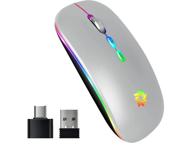 Click here for Wireless Mouse LED Wireless Mouse Rechargeable Sli... prices