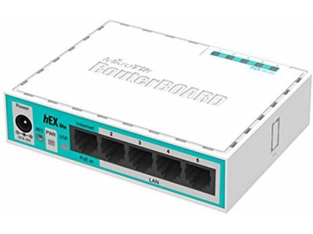 Click here for Mikrotik RouterBOARD hEX lite 5 ports router 5 X 1... prices