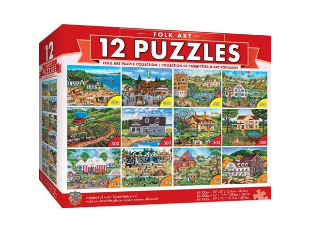 Click here for masterpieces folk art collection bundle  jigsaw pu... prices