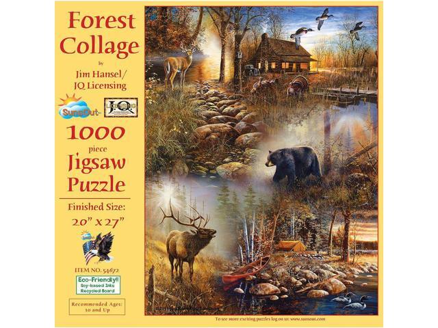 Click here for Forest Collage 1000 Piece Puzzle by SunsOut prices