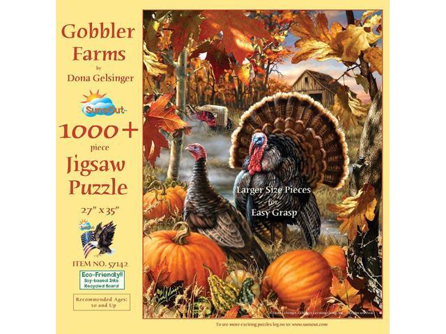 Click here for Gobbler Farms 1000 Piece Puzzle by SunsOut prices