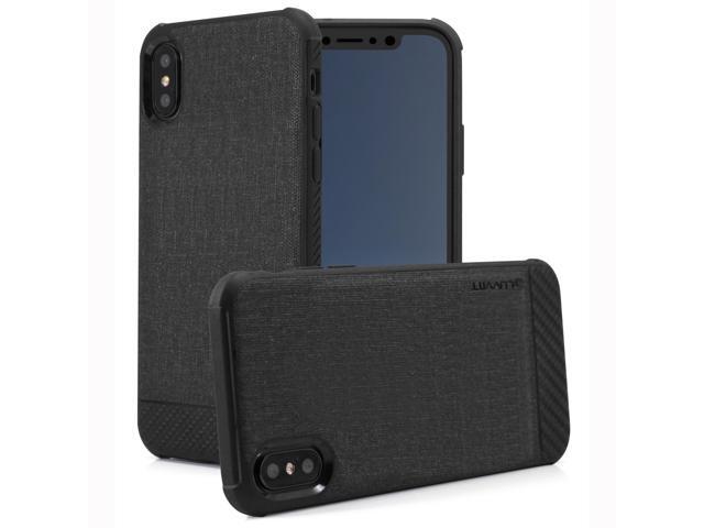 Click here for Luvvitt Sleek Armor Case with Fabric for iPhone X... prices