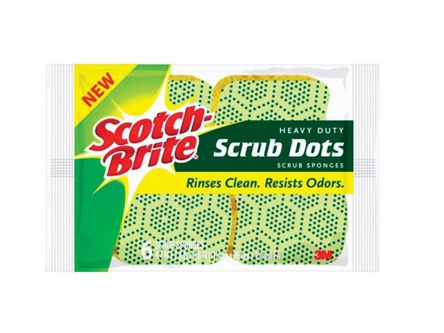 Click here for Scotch-Brite 30306-4 Scrub Dots Heavy Duty Scrub S... prices