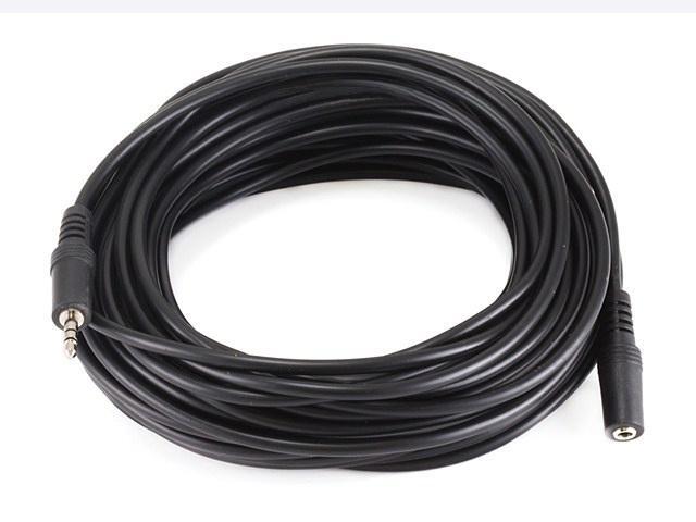 Click here for MonoPrice 50ft 3.5mm Stereo Plug/Jack M/F Cable -... prices