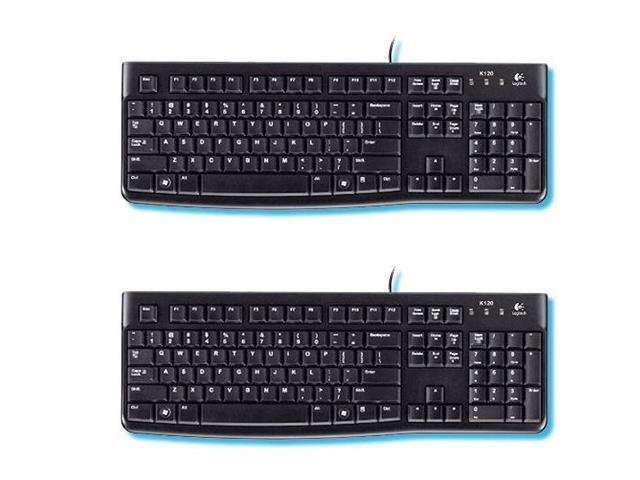 Click here for 2 Pack Logitech K120 920-002478 USB Standard Keybo... prices