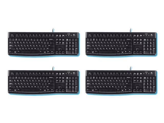 Click here for 4 Pack Logitech K120 920-002478 USB Standard Keybo... prices