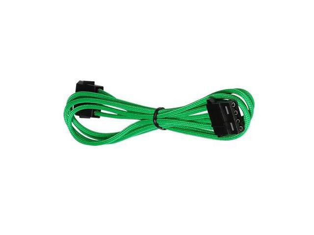 Click here for Green 4-Pin Single Cable Premium Braided Male to F... prices