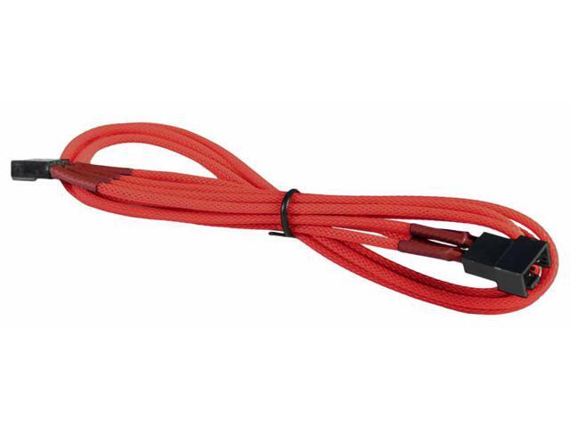 Click here for Battleborn Red Sleeved 12 inch 4-pin TX4 PWM Fan P... prices