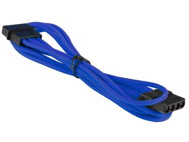 Click here for Dark Blue 4-Pin Cable Premium Braided Male to Fema... prices