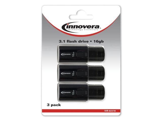 Click here for Innovera USB 3.0 Flash Drive 16 GB 3/Pack 82316 prices