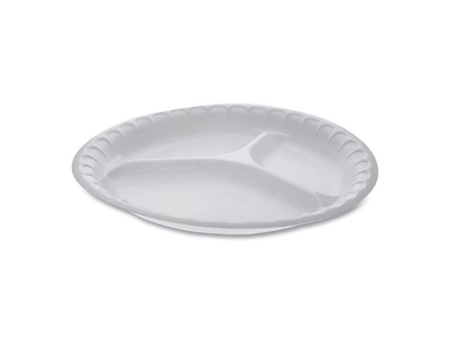 Click here for Pactiv Unlaminated Foam Dinnerware  3-Compartment... prices