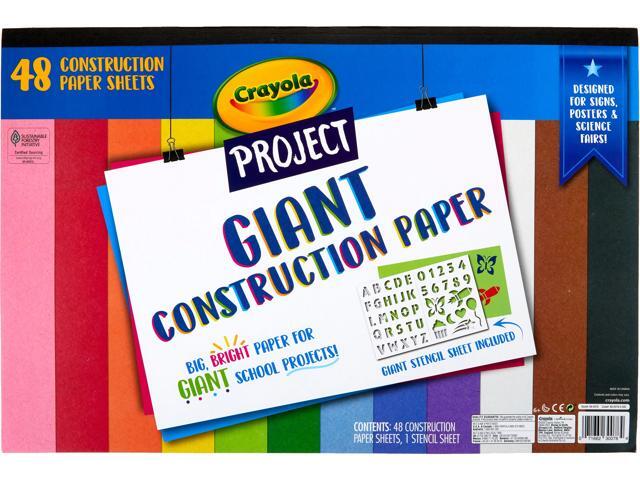 Click here for Crayola Project Giant Construction Paper  Assorted... prices