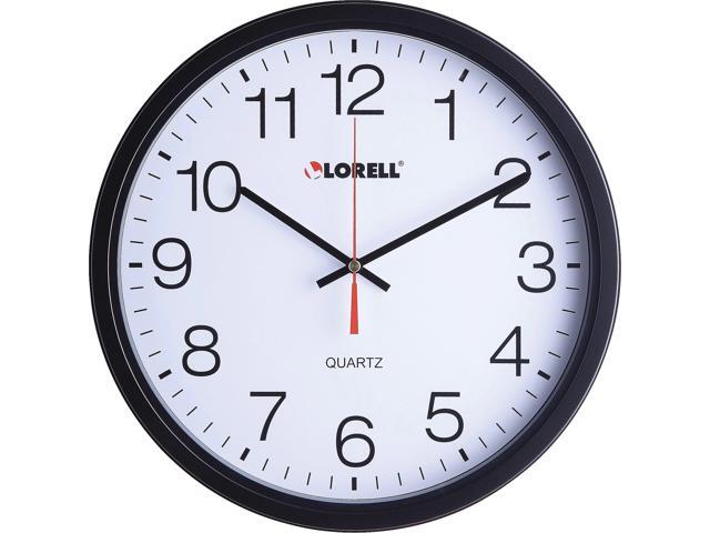 Click here for Lorell 12-1/2 Slimline Wall Clock - Analog - Quart... prices