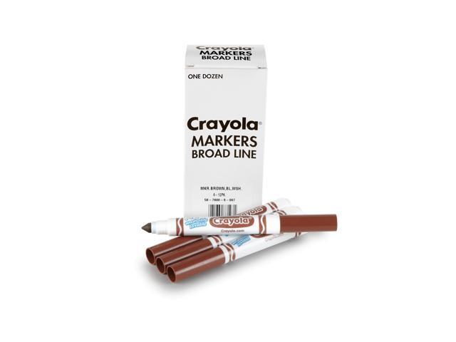 Click here for Crayola Washable Broad Line Bulk Markers  Brown 58... prices