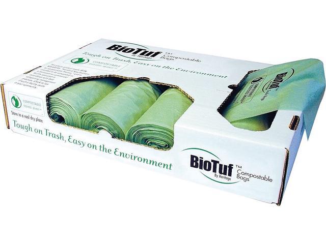 Click here for BioTuf Compostable 60-64 Gallon Trash Bags Y9460YE prices