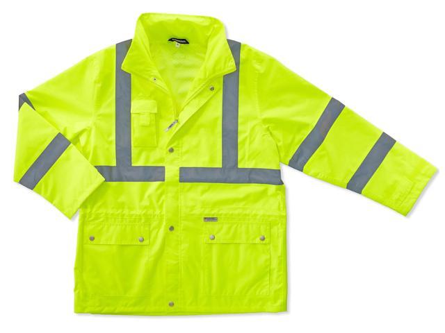 Click here for Ergodyne 24325 GloWear 8365 Class 3 Hi-Vis Rain Ja... prices