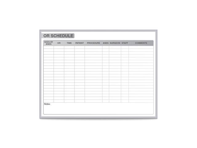 Click here for Ghent GRPM313S-34 OR Schedule Magnetic Whiteboard... prices
