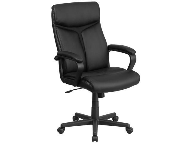 Click here for Flash Furniture High Back Black Leather Executive... prices