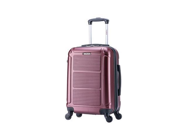 Click here for InUSA Pilot 4-Wheel Spinner Luggage Wine (IUPIL00S... prices