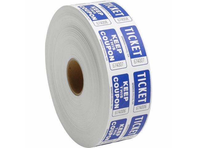 Click here for Sparco Ticket Roll Double w/Coupon 2000/RL Blue 99... prices