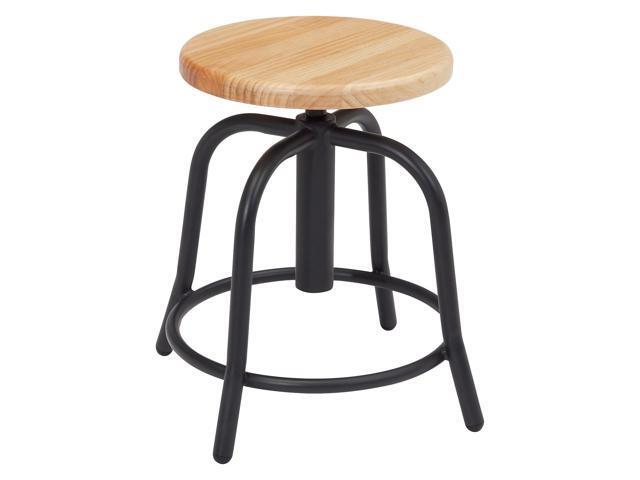 Click here for NPS 6800W10 Height Adjustable Wood Seat Swivel Sto... prices