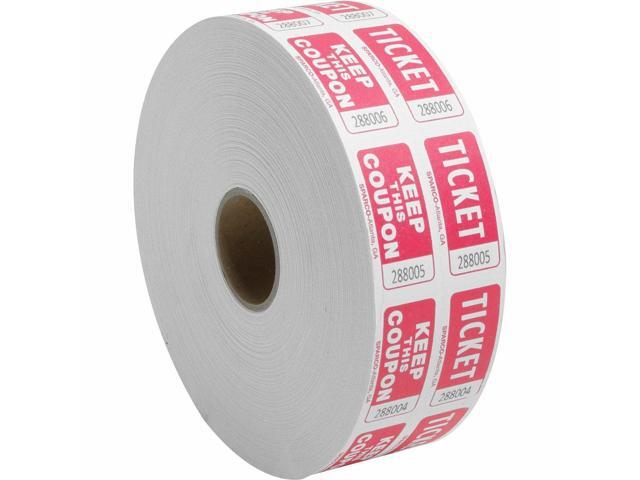 Click here for Sparco Ticket Roll Double w/Coupon 2000/RL Red 992... prices