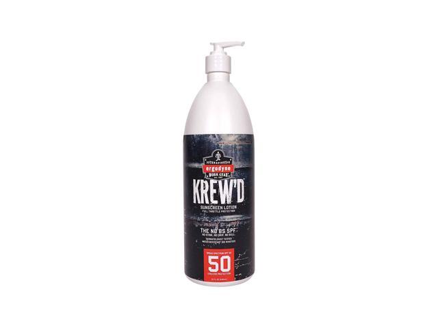 Click here for Ergodyne KREWD Sunscreen Lotion SPF 50 32 Oz. (166... prices