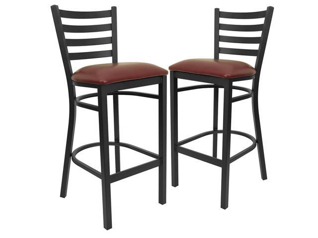 Click here for 2 Pk. HERCULES Series Black Ladder Back Metal Rest... prices