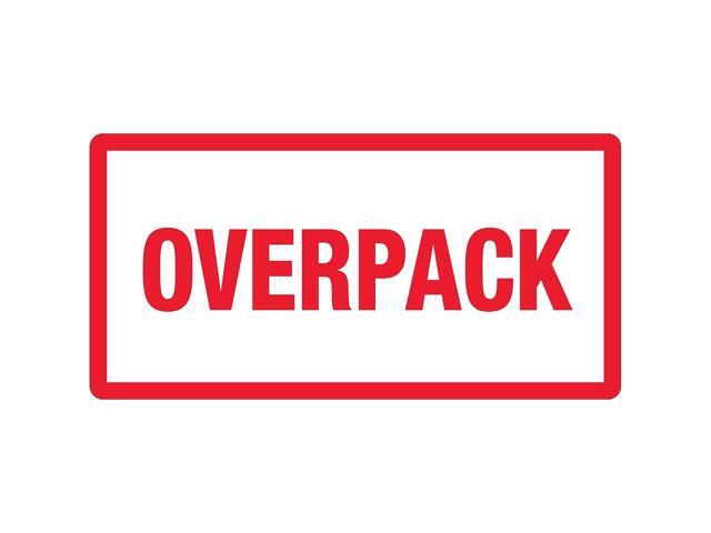 Click here for Tape Logic Labels Overpack 3 x 6 Red/White 500/Rol... prices