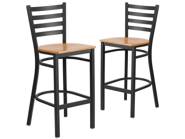 Click here for 2 Pk. HERCULES Series Black Ladder Back Metal Rest... prices